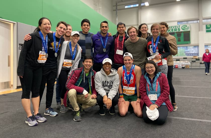 Medical students raise over $13,500 for charity running the Chicago ...